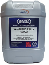 EXOL Mineral Rally 10w40 Engine Oil 2 X 1 L API Sl/ch4 Clearance