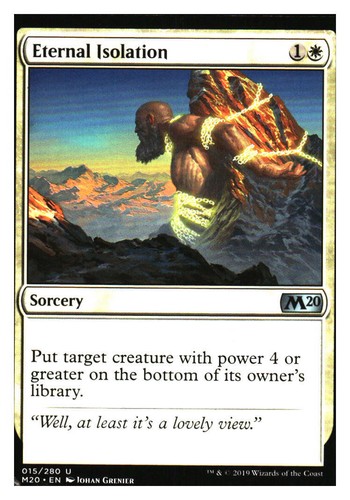 Eternal Isolation Core Set 2020 MTG - NM+ | eBay