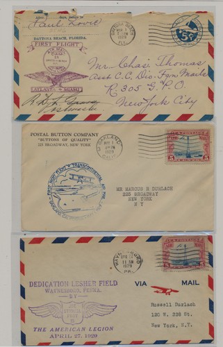 US - 3 Airmail Covers Lot # 162 | eBay