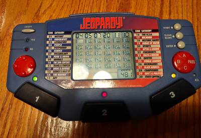 Jeopardy Tiger (1995) Retro Handheld Games