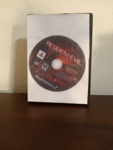 Resident Evil: Outbreak (Sony PlayStation 2, 2004) disk only ...