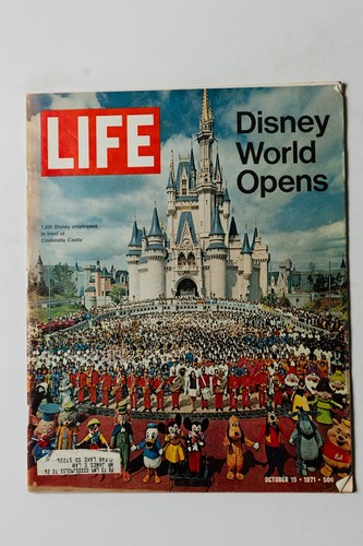 Life Magazine October 15, 1971 Disney World Opens | eBay