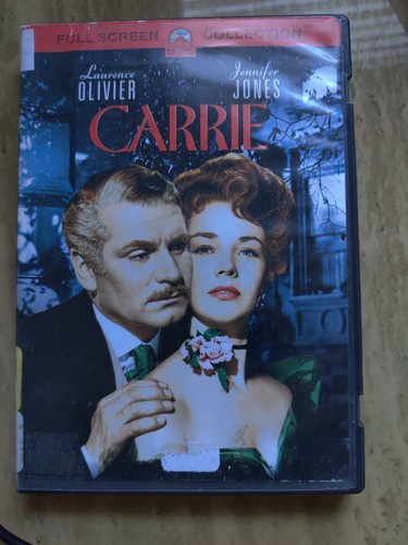 Carrie (Ex Library DVD, 2005) Laurence Oliver & Jennifer Jones ...
