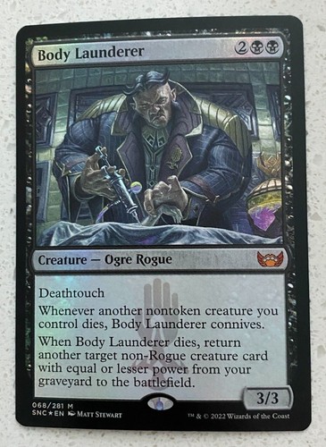MTG Streets of New Capenna Foil Body Launderer - Mythic | eBay
