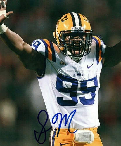 Sam Montgomery LSU Tigers Signed 8x10 Photo Autographed COA 2 | eBay