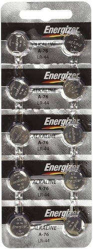 Energizer LR44 1.5V Button Cell Battery 10 pack (Replaces: LR44, CR44 ...