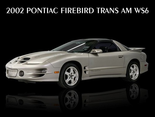 2002 Pontiac Firebird Trans Am WS6 New Metal Sign: 12x16" - Ships Free ...