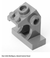 LEGO Sets with Part 2342 Tile Specialty 1 x 2 Space Control Panel