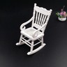 Woven Seat Rocking Chair 1.733/0 miniature dollhouse furniture wooden ...