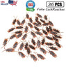 20 pcs Lifelike Plastic Roach Blackbeetle Cockroach Joke Prank Toy Gag ...