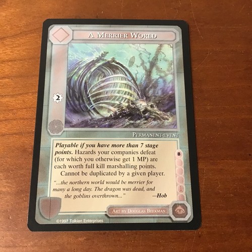 A Merrier World - The White Hand - Middle Earth CCG - MECCG | eBay