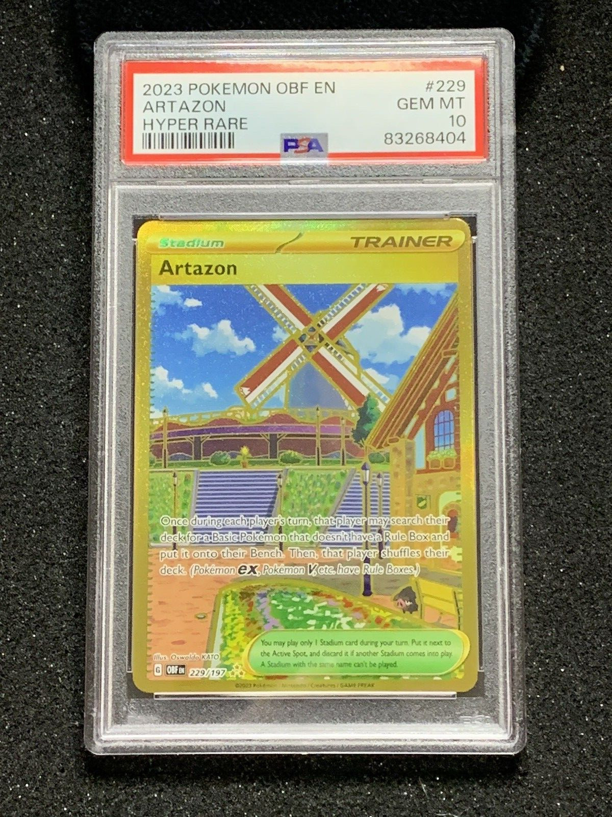 Artazon 2023 Scarlet & Violet: Obsidian Flames #229/197 Hyper Rare ...