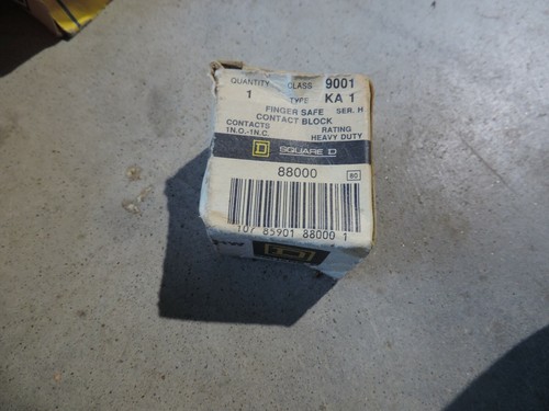 Square D 9001KA1 Finger Safe Contact Block 88000 | eBay