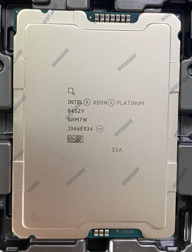 Intel Xeon Platinum 8452Y (QS) 36C 2.00GHz 4800MT/s 67.5MB 300W CPU ...