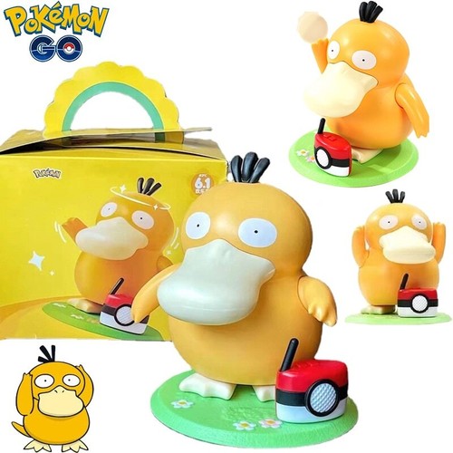2023 Dancing Psyduck toy Duck square dance music box Action Figure Gift ...