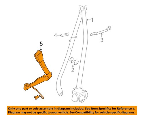 BMW F20 F21 F22 F30 F31 F34 BELT TENSIONER RIGHT 72117259388 LEFT ...