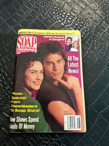 NOVEMBER 26 1991 - SOAP OPERA DIGEST vintage soap opera magazine | eBay