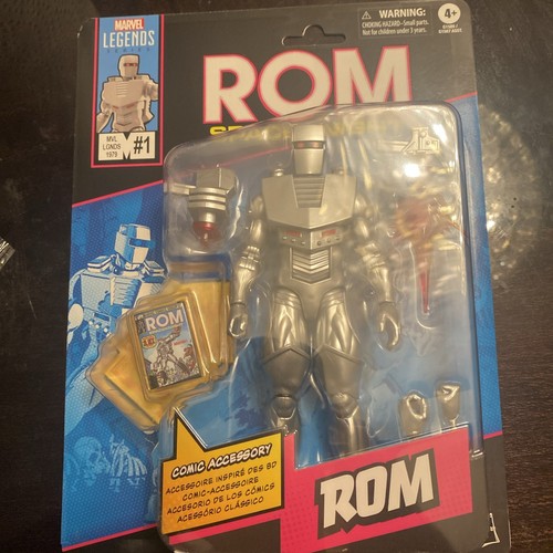 Marvel Legends Rom The Space Knight with ROM Mini-Comic action figure ...