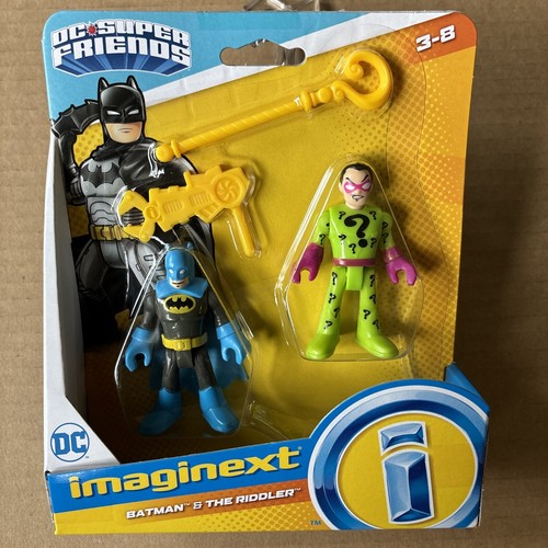Fisher-Price Imaginext DC Super Friends: Batman & The Riddler Set New ...