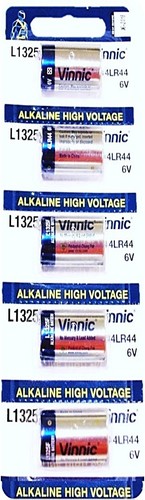 5 Vinnic L1325 476A PX28A 4LR44 6V ALKALINE DOG SHOCK COLLAR BATTERIES ...
