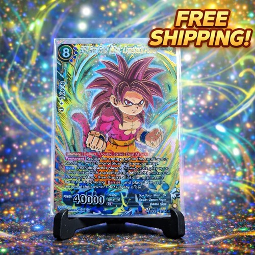 DBS Prismatic Clash - SS4 Son Goku (Mini), Comeback Power BT28-148 SCR ...