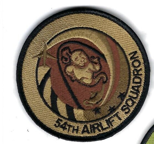 PATCH USAF 54TH AIRLIFT SQ GENIE SCOTT AFB B2-3 | eBay