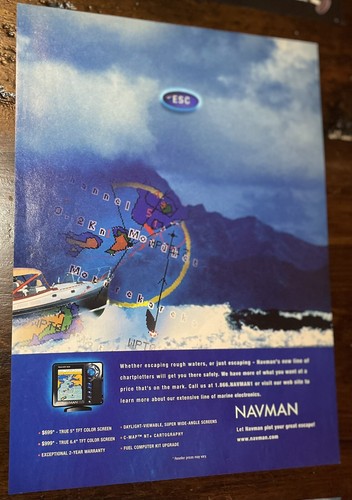 Full Page Ad for Navman Chartplotter Multifunction Display Ad#24616 | eBay