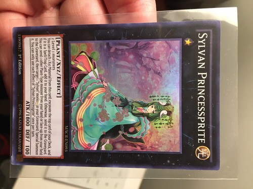 YuGiOh! Sylvan Princessprite - MACR-EN093 Maximum Crisis - SUPER RARE ...