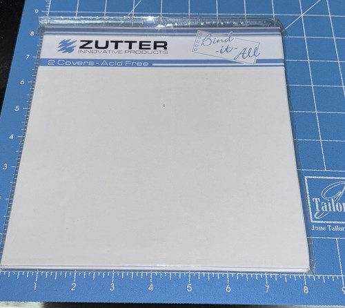 Zutter - Bind-It-All 2 Covers Acid Free 8" x 8" White #2733 ...