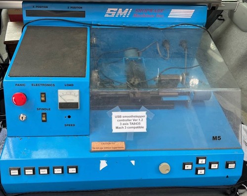 SMI Shopware CNC Lathe SmoothStepper USB Mach Conversion Sherline ...