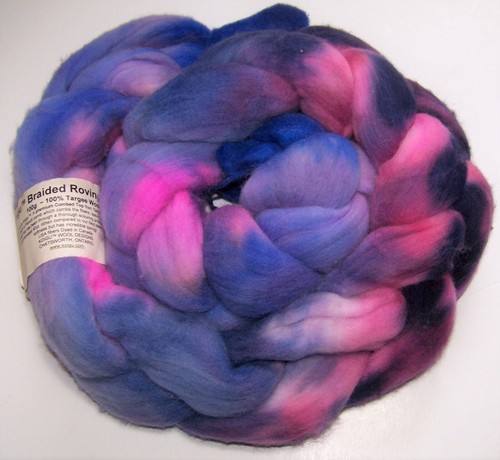 100gm KOIGU BRAIDED ROVING 100% Handpainted Targee Wool #4 | eBay