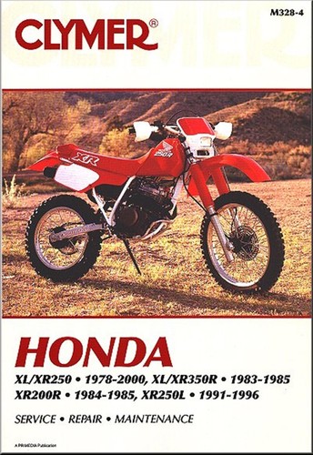 Honda XR200R 1984-85, XL250, XR250 1978-2000, XL350, XR350 1983-85 ...