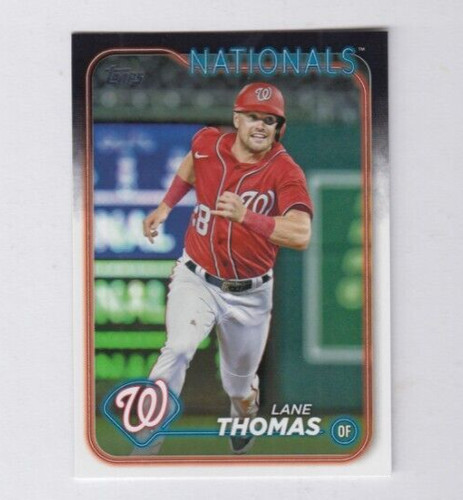 (12) Lane Thomas 2024 TOPPS SERIES 1 BASE CARD LOT #152 WASHINGTON ...