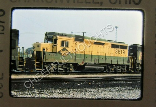 Original '76 Kodachrome Slide RDS Reading Lines 3619 GP30 Sharonville, OH 32Y30 | eBay