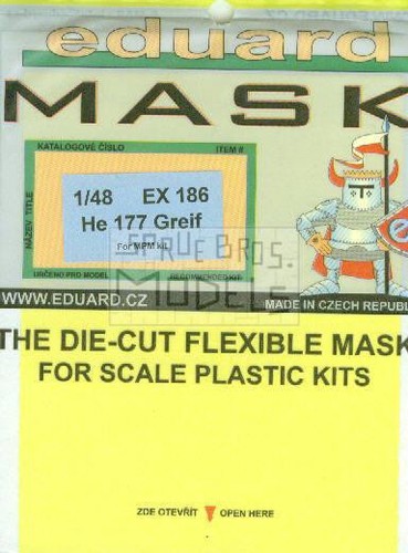 EDUEX186 1:48 Eduard Mask - He177 He 177 Grief (MPM kit) #EX186 | eBay