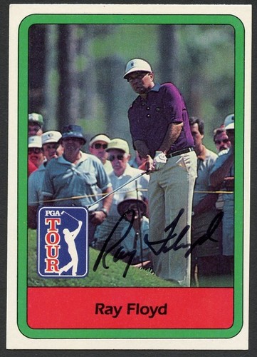 Ray Floyd #2 signed autograph auto 1982 Donruss Golf Trading Card | eBay