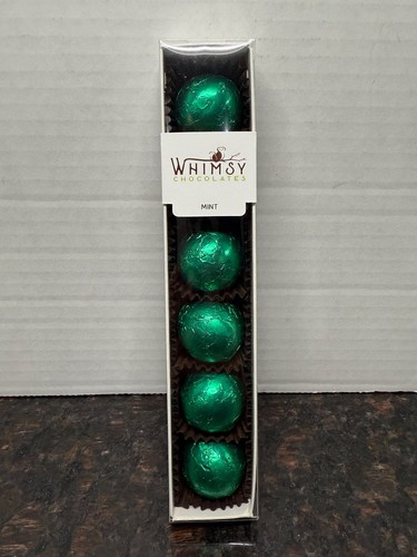 Whimsy Chocolates - MINT MELTAWAY (GF, DF, V) - Dark Chocolate - NEW | eBay