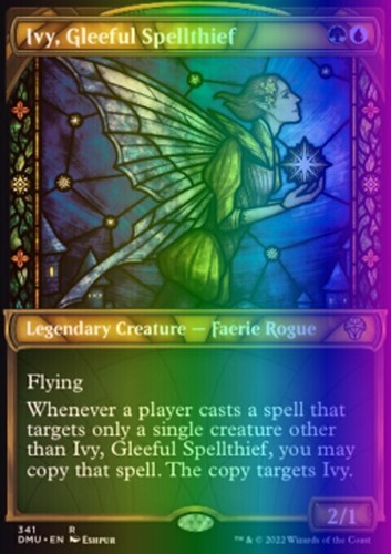 MTG Ivy, Gleeful Spellthief (341/552) Dominaria United NM FOIL | eBay