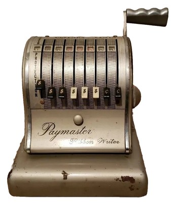 Paymaster Check Writer for sale | eBay