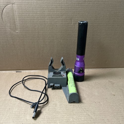 Matco Streamlight Stinger LED Flashlight with Piggyback Charger, Purple ...