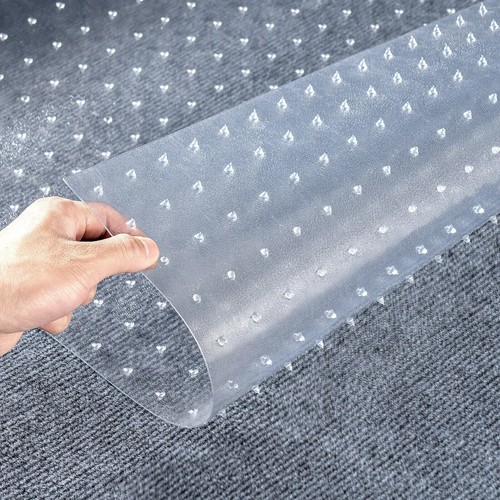 Vinyl Plastic Carpet Protector Runner Floor Mat Clear Sheet Heavy Duty ...