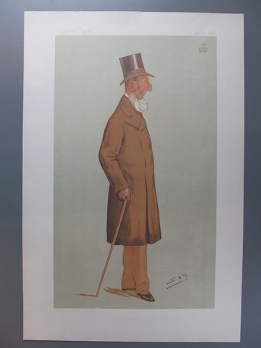 Lord Monk Bretton, Original Vanity Fair Lithograph by Spy, 1894 | eBay