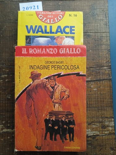 n. 2 libri gialli Wallace una mente diabolica | eBay
