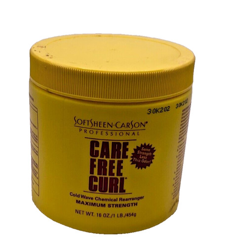 Softsheen Care Free Curl Cold Wave Chemical Rearranger Maximum Strength ...