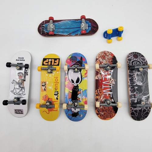 Tech Deck Fingerboard Skateboard Revive Pizza Element Jaguar Black Star ...