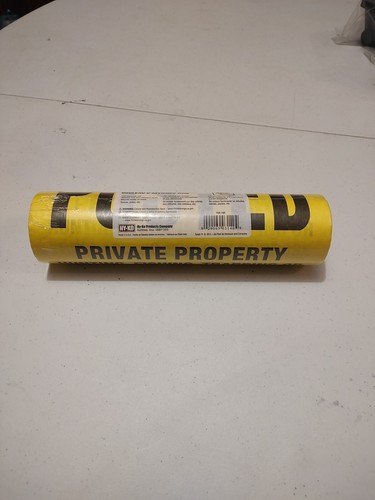 Tyvek TSR-100 Posted Private Property No Hunting or Trespassing Signs ...