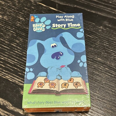 Blue's Clues Story Time (VHS, 1998) | Grelly USA