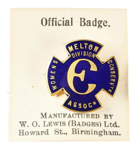 Vintage Old Womens Conservative Association Melton Division Members ...