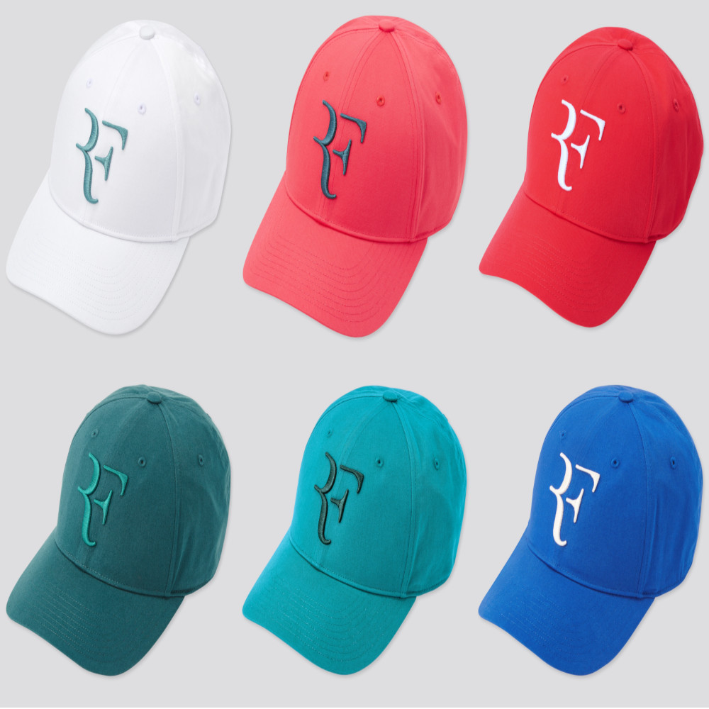 New Nike RF Roger Federer Hat Cap Sail / Flint Grey / Gorge Green ...