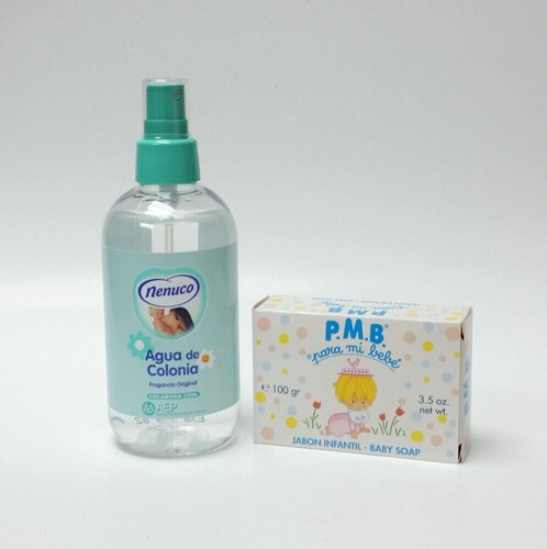 Nenuco Baby Cologne Spray 8.1 fl oz and Para Mi Bebe Soap Bar 3.5 oz | eBay